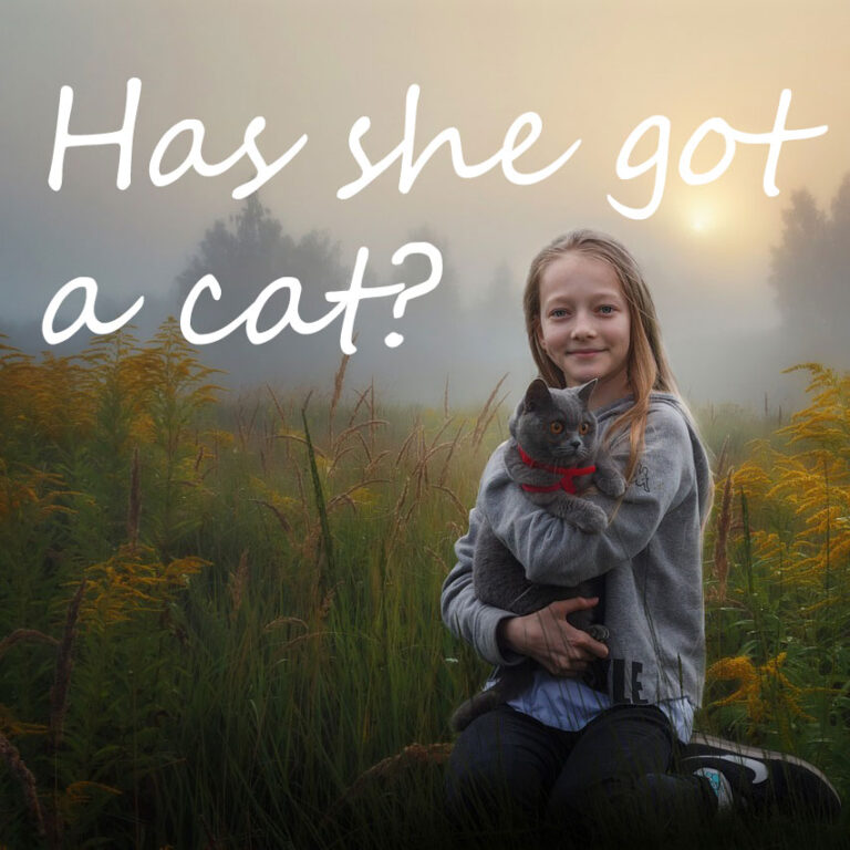 Czasownik „to have (got)” - odmiana, pytania i przeczenia